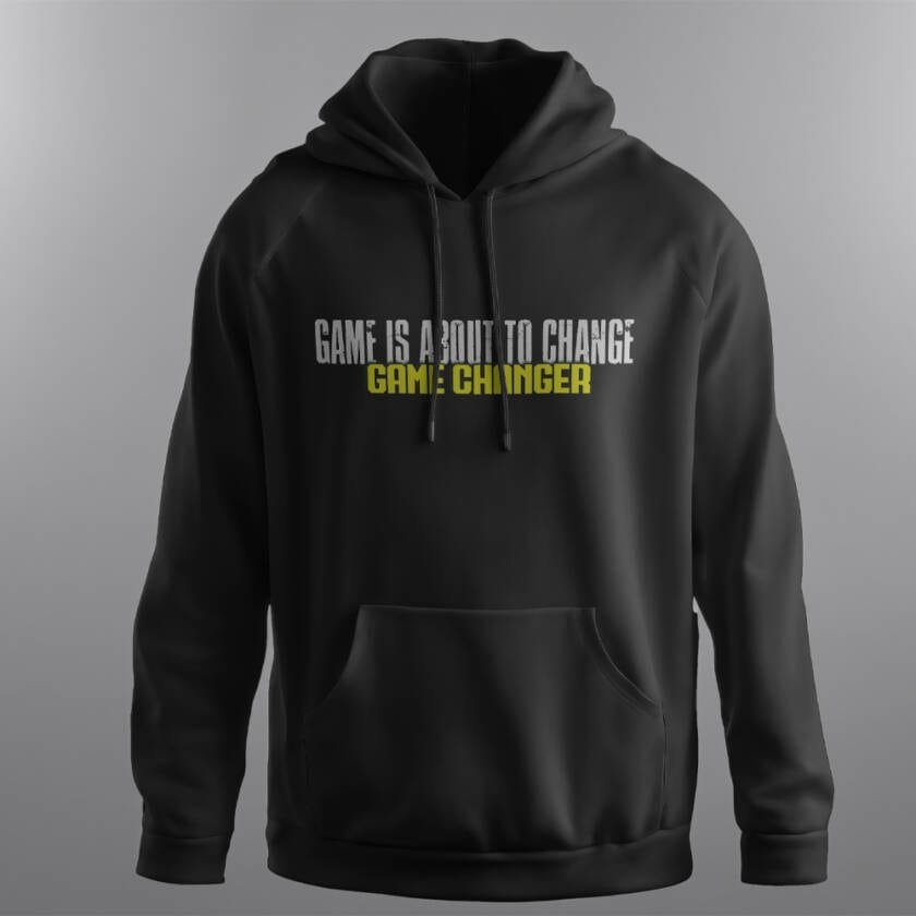 Game Changer Black Hoodie - Kloch