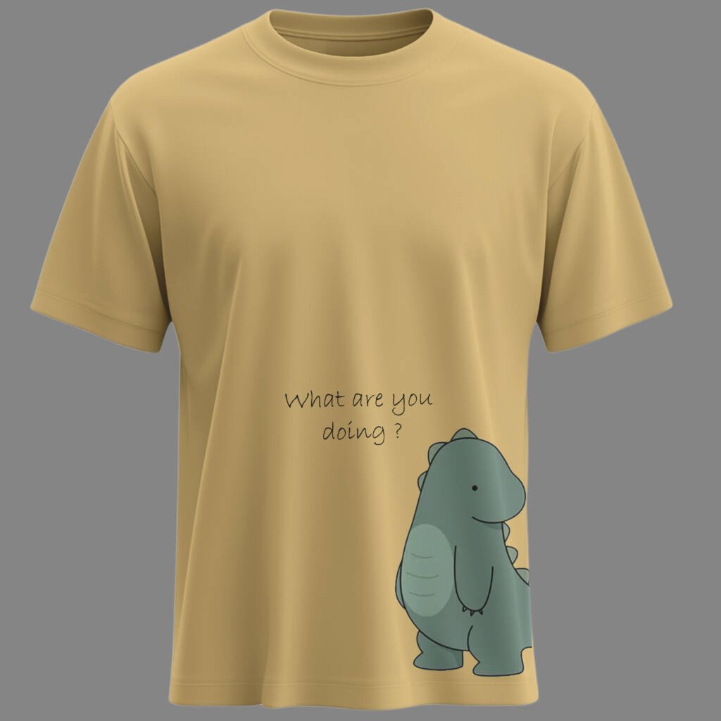 Cute Dino Hug – Valentine’s Day Couple T-Shirts - Kloch